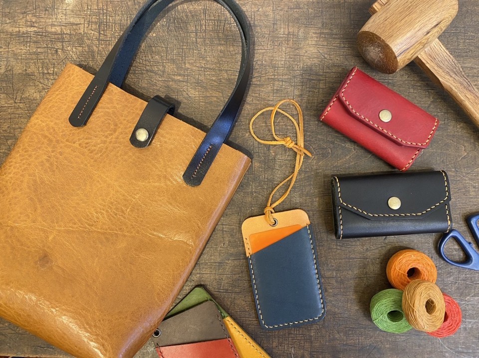 手縫いで仕上げる革こものづくり入門｜京都府で習い事なら、カルチャー京都 de Basic.（京都市下京区四条烏丸）